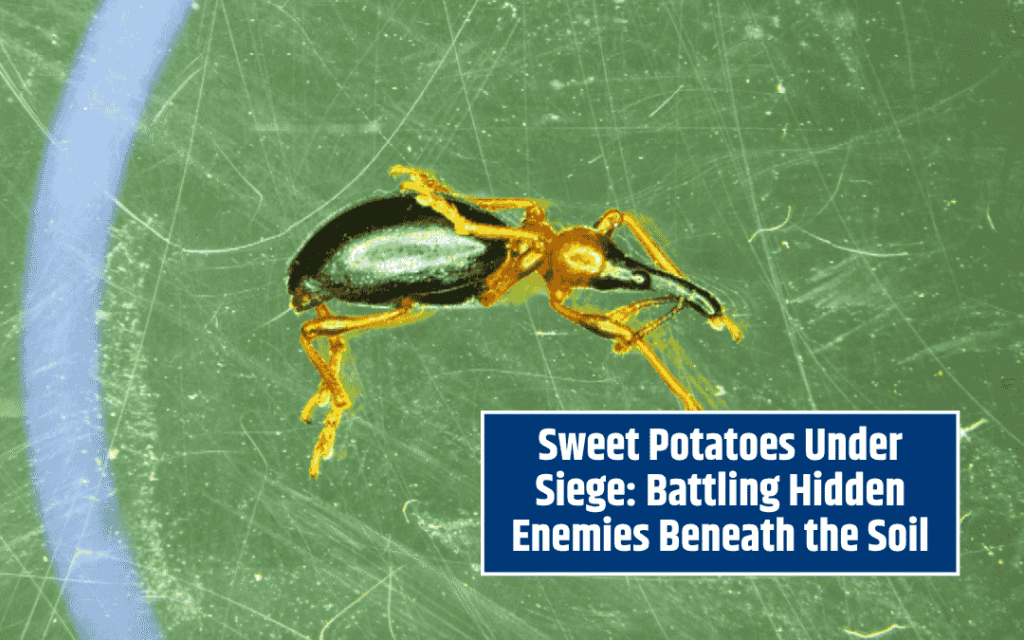 Sweet Potatoes Under Siege: Battling Hidden Enemies Beneath the Soil