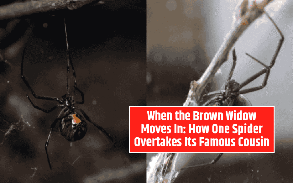 When the Brown Widow Moves In: How One Spider Overtakes Its Famous Cousin